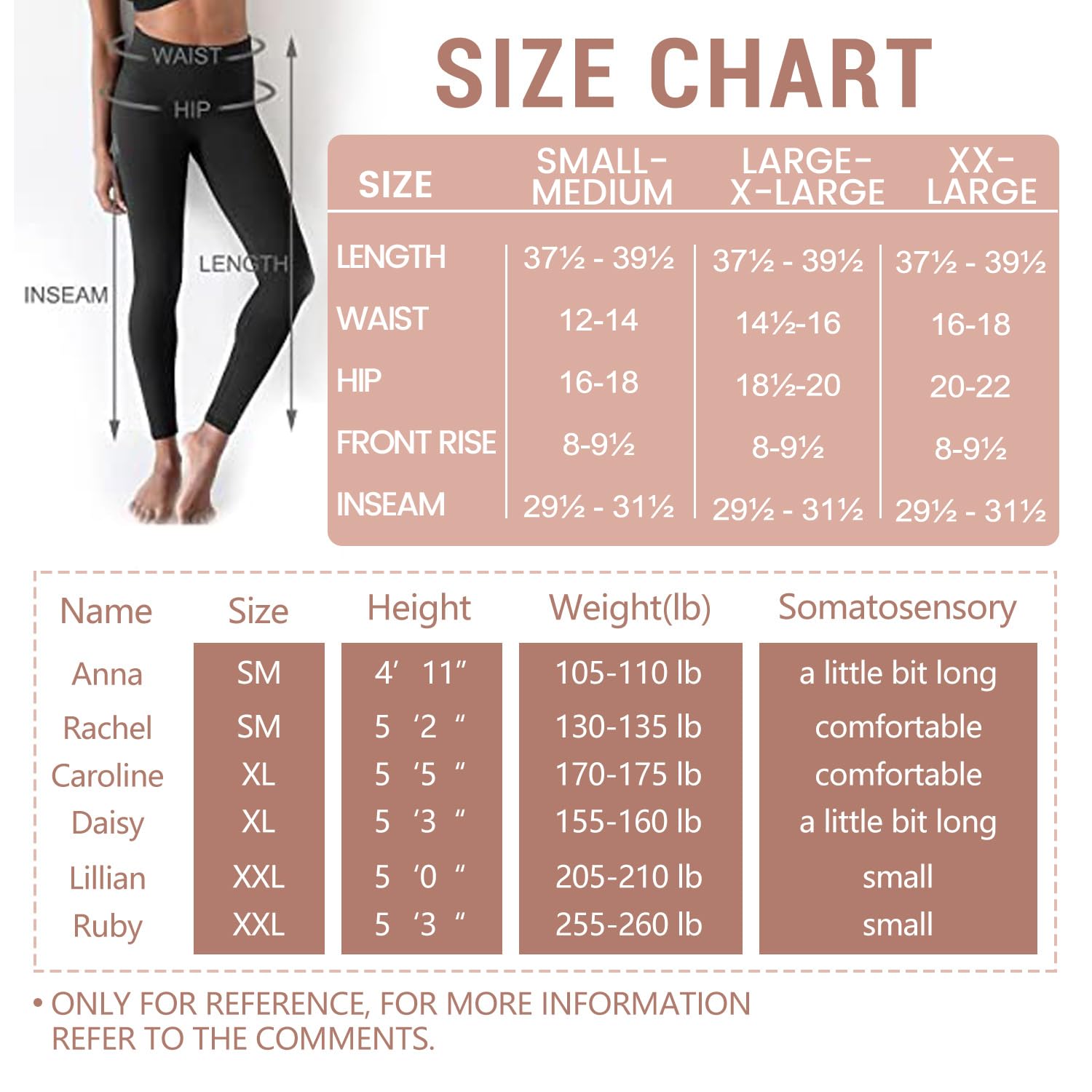 YOLIX 7 Pack High Waisted Leggings for Women, Black Soft Workout Athletic Yoga Leggings