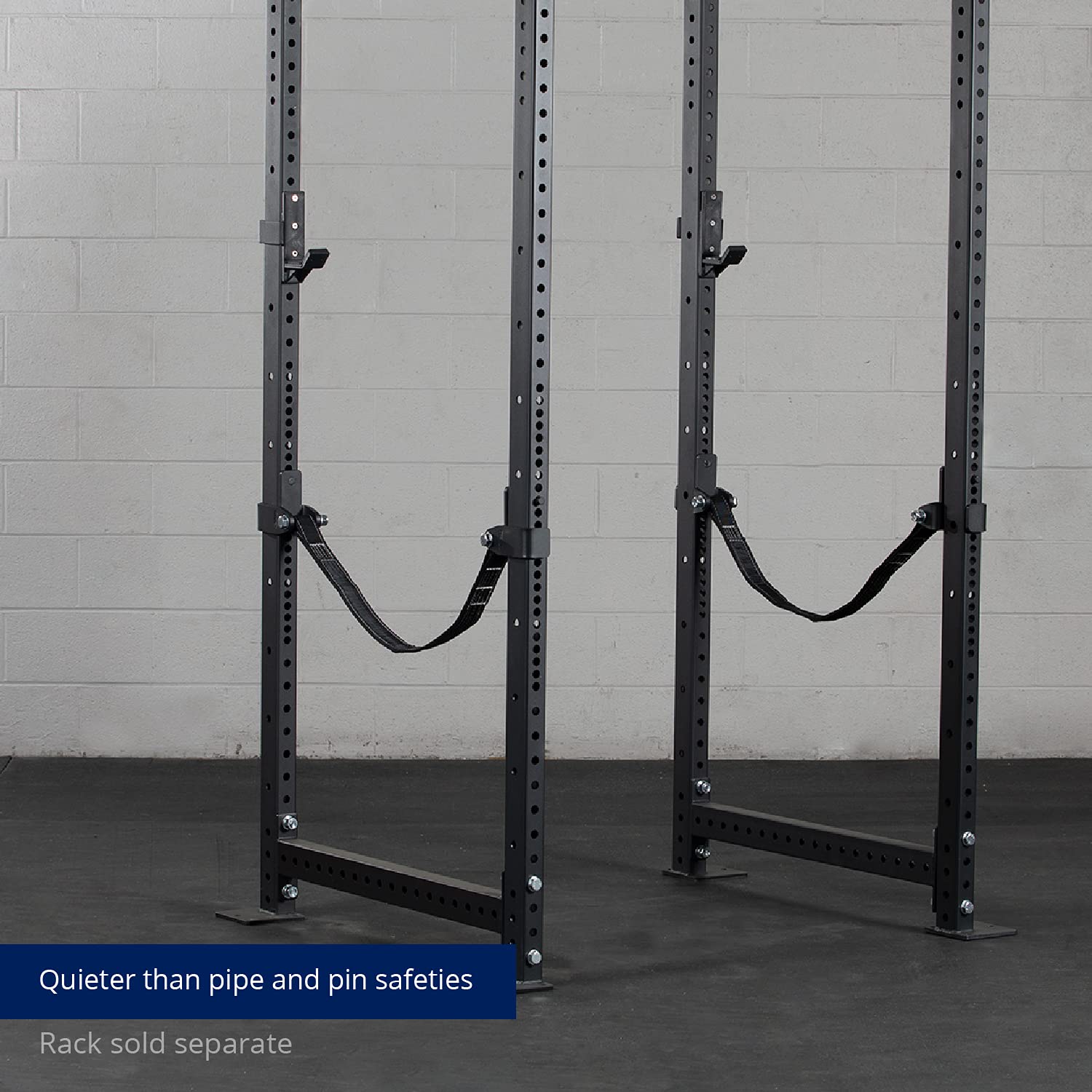 Titan Fitness T-3 Series Strap Safety System 36-in. J-Hook Style