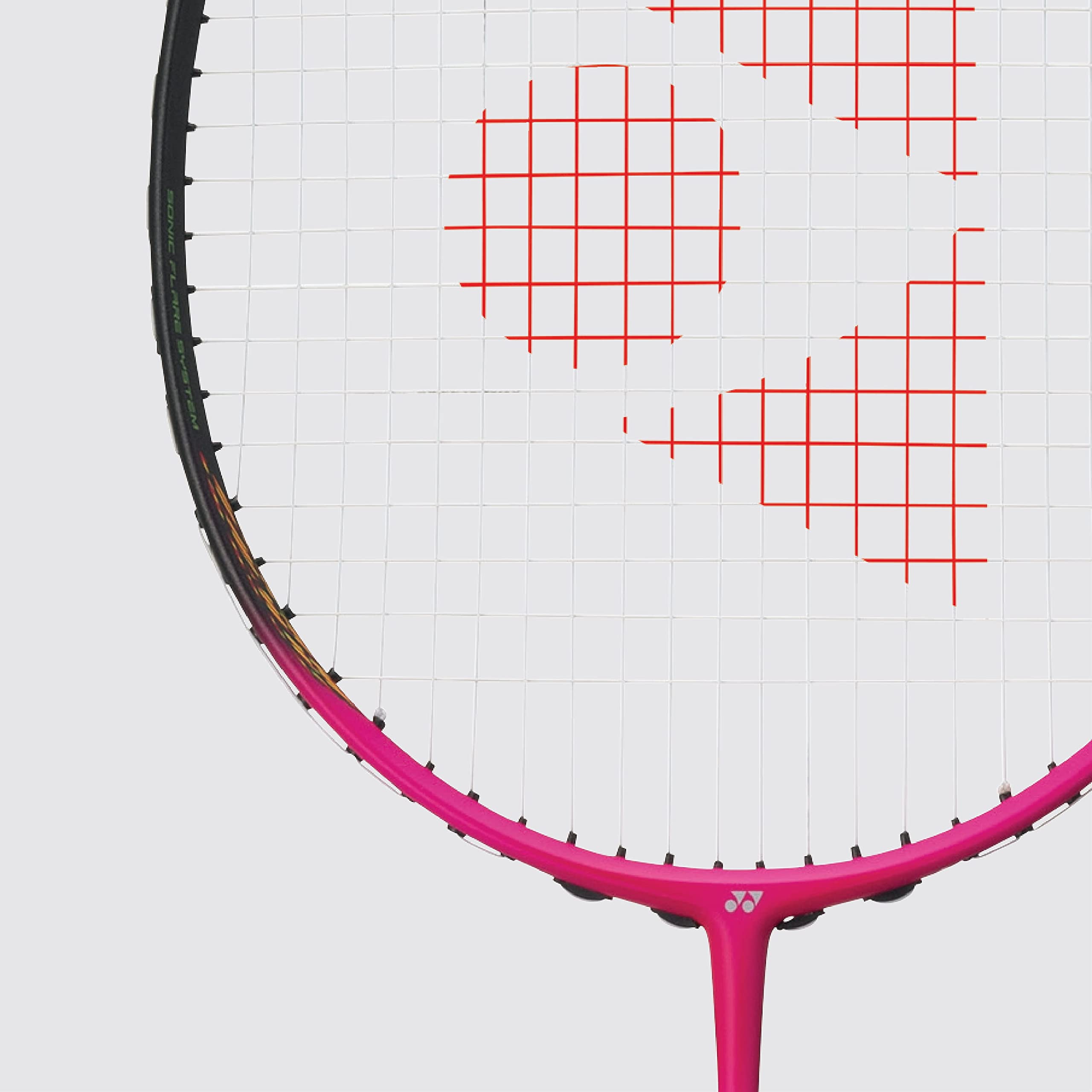 Yonex Nanoflare Feel Badminton Pre-Strung Racket (Magenta)(4UG5)