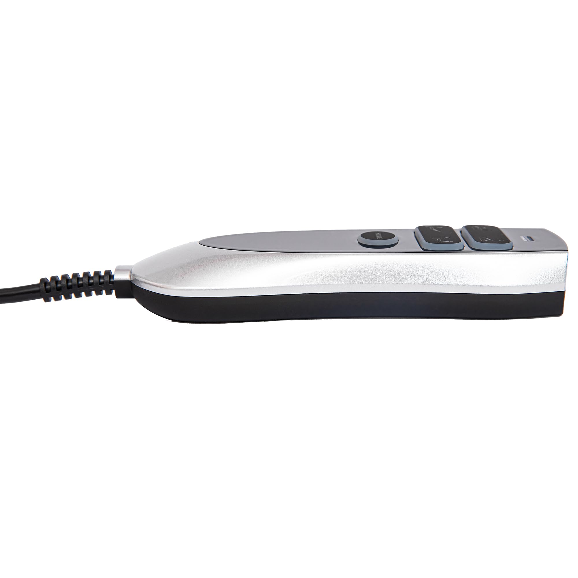 Uetmulik 5 Button 7 Pin Prong Remote Hand Control Handset with USB and Backlight for Lift Chairs Power Recliners