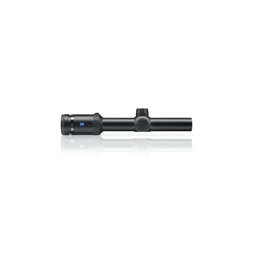 Zeiss Conquest V6 1-6x24 Riflescope with ZMOA Illuminated Reticle with External Locking Single Turn Turret with Ballistic Stop and Fogproof Waterproof T* Coated Glass, Black