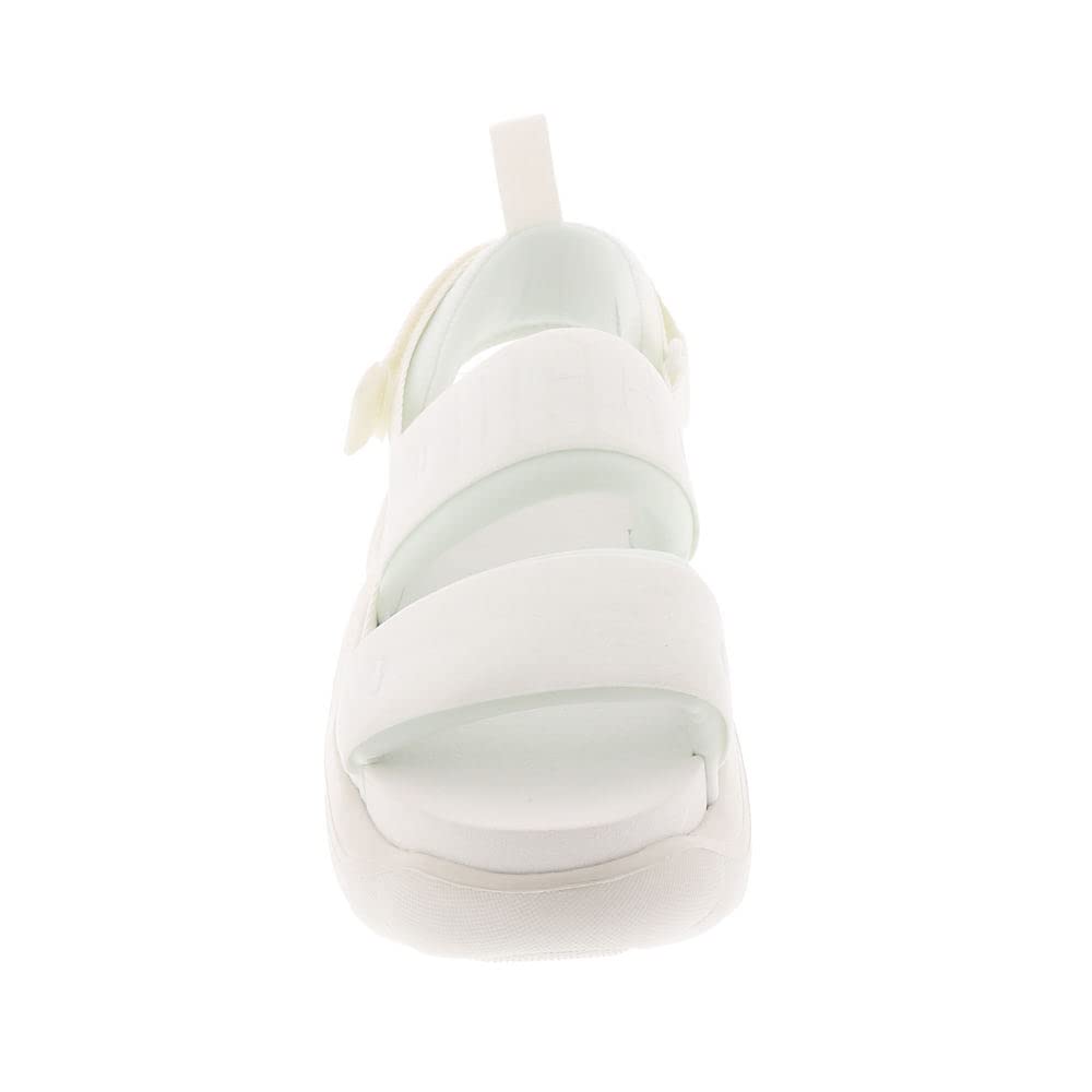 UGG Women's La Cloud Sport Sandal, Bright White, 8.5