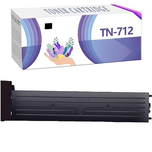 ZIRIA Compatible Toner Cartridges Replacement for Konica Minolta TN712, Work with Bizhub 654 654e 754 754e Printer 1-Pack