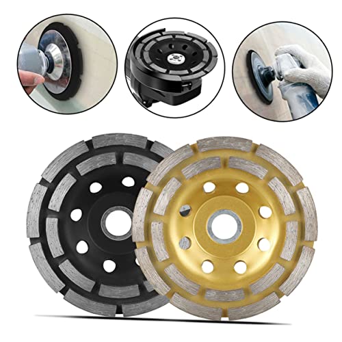 Stone Mill Angle Grinder Polishing Diamond Grinding Cup Wheel Angle Grinding Cup Concrete Grinder Disc Marble Grinding Wheels Concrete Grinding Wheels Aluminum Base Masonry