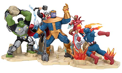 Zoteki Avengers Series 1-4” Thor Collectible - Inspired by ‘Infinity’ - Collect Them All: Fan Favorite Characters Iron Man, Hulk, Captain America, Captain Marvel, Thanos, Mystery Chase Variant
