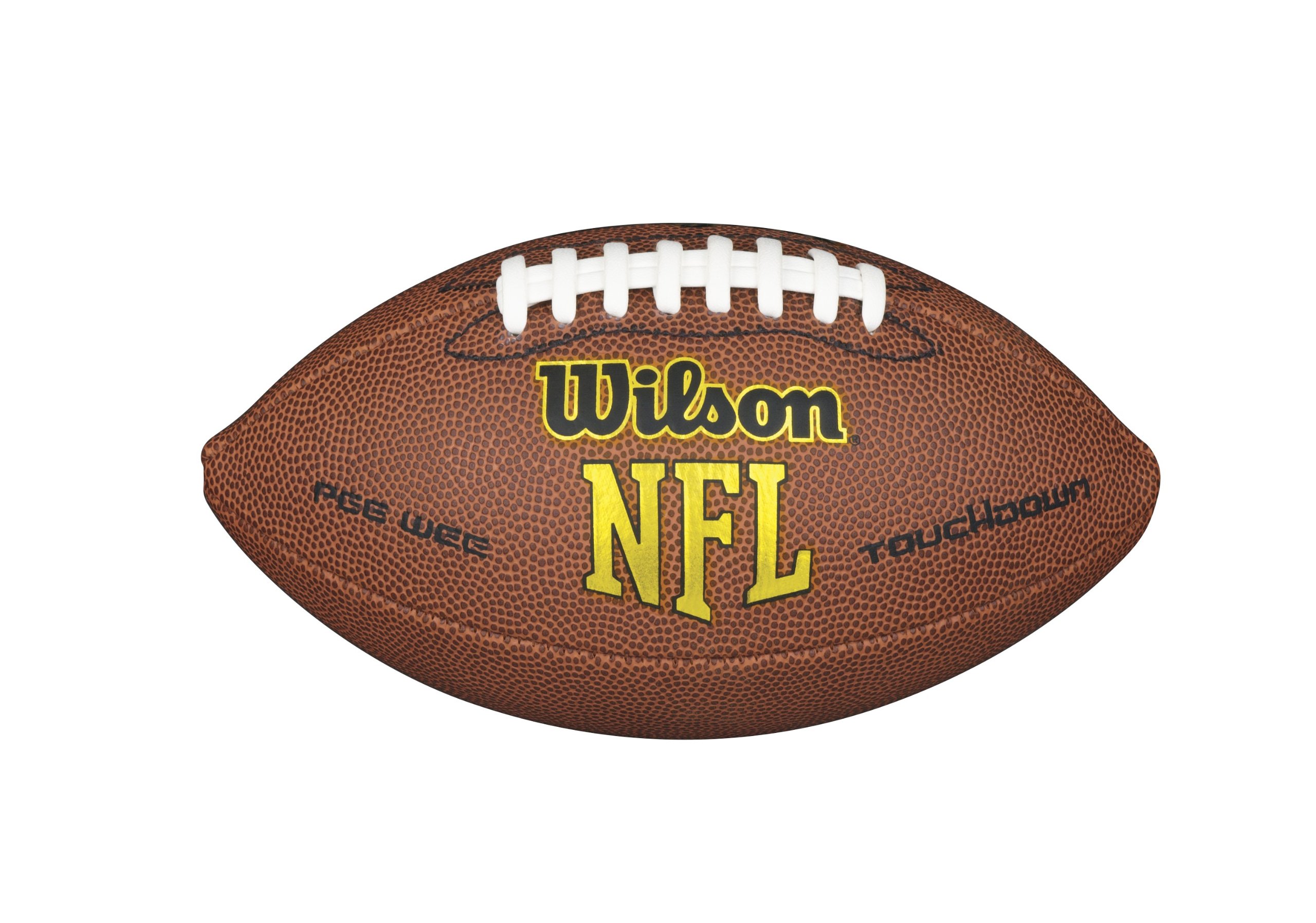 Wilson NFL Touchdown Football Pee Wee Composite Recreation Ball, 15"