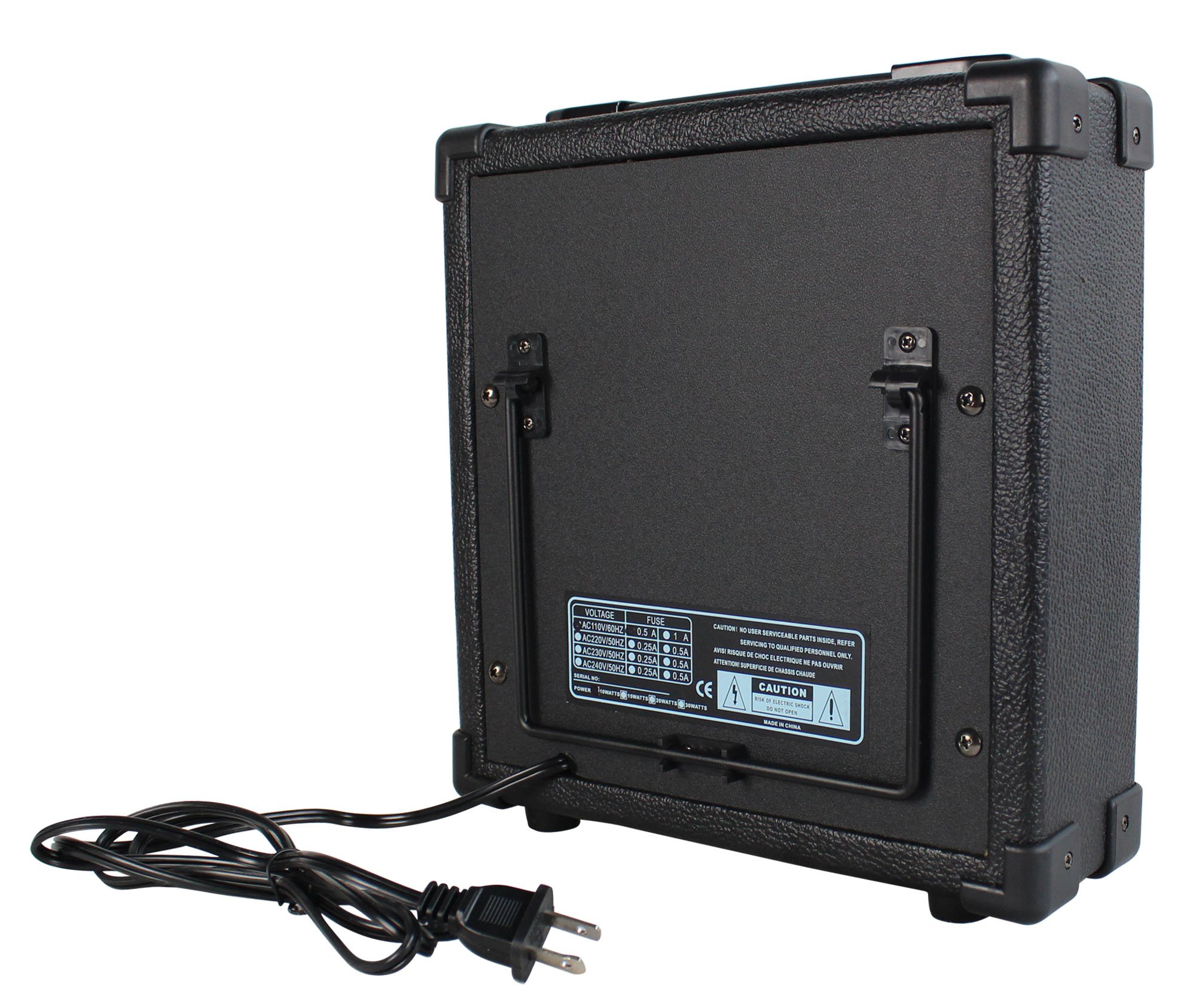 YMC 10-Watt Electric Guitar Combo Amplifier with Boost Switch and 1/4" Headphone Out, Starter Amp -Black