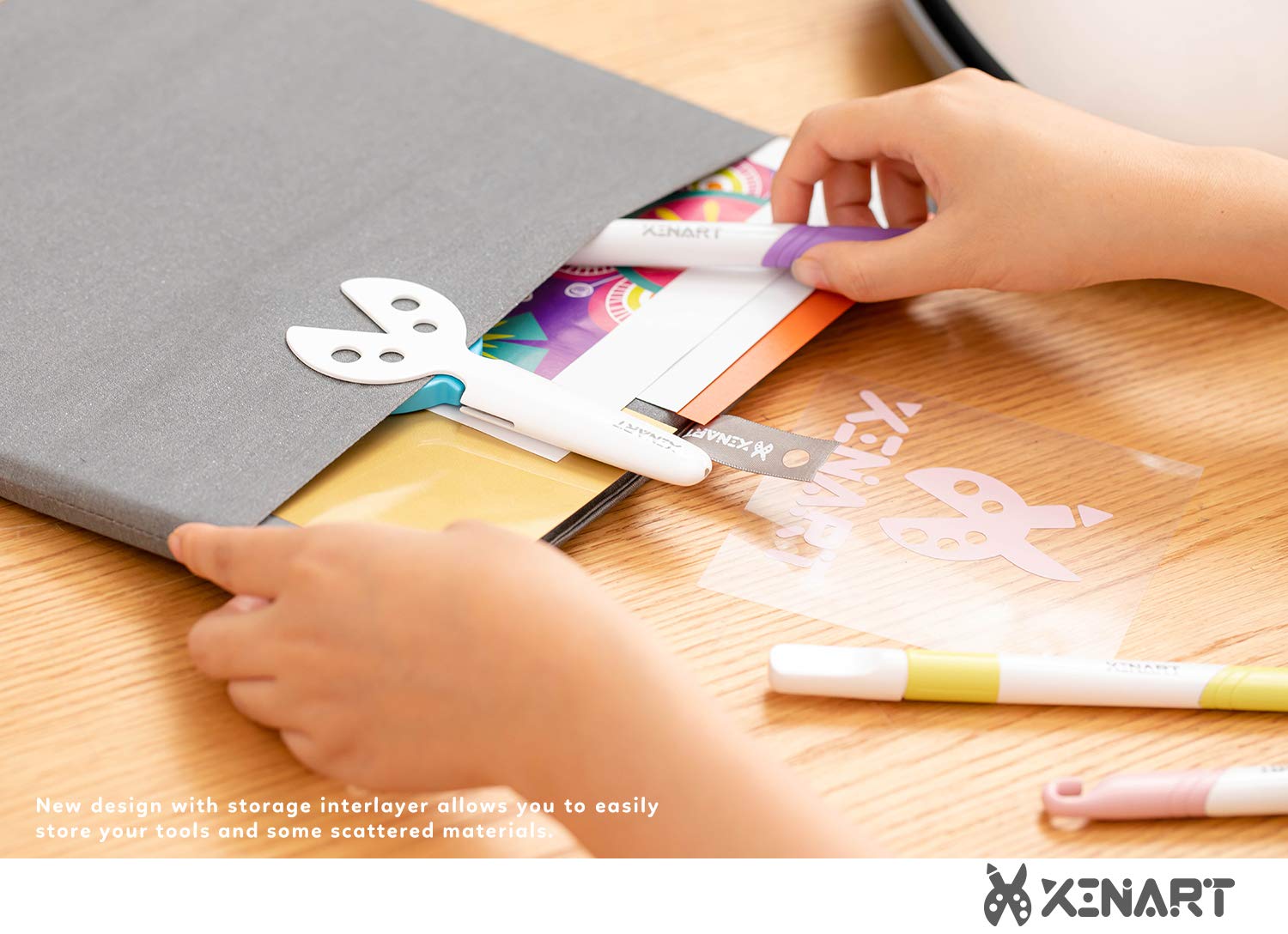 XINART Heat Press Mat for Cricut Easypress(12x12 inch) Cricket Double-Sided Ironing Mat for Craft Vinyl Ironing Insulation Transfer Heating Mats for Easypress 2