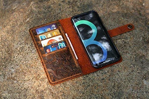 Women Vintage embossing leather Wristlet Galaxy S8 S8+ plus wallet case phone wallet/leather Galaxy S8 S8+ plus wallet cover GX20MW-B