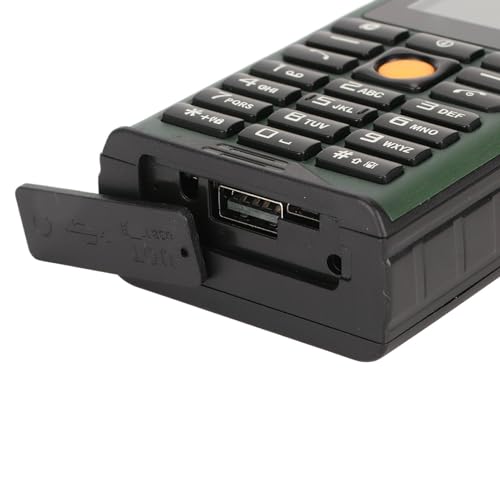 SG8800 Rugged Phone for Elderly, 4 SIM Card 4 Standby Senior Cell Phone with Big Button, 10000mAh Battery, Support, Camera and Flashlight (Green)