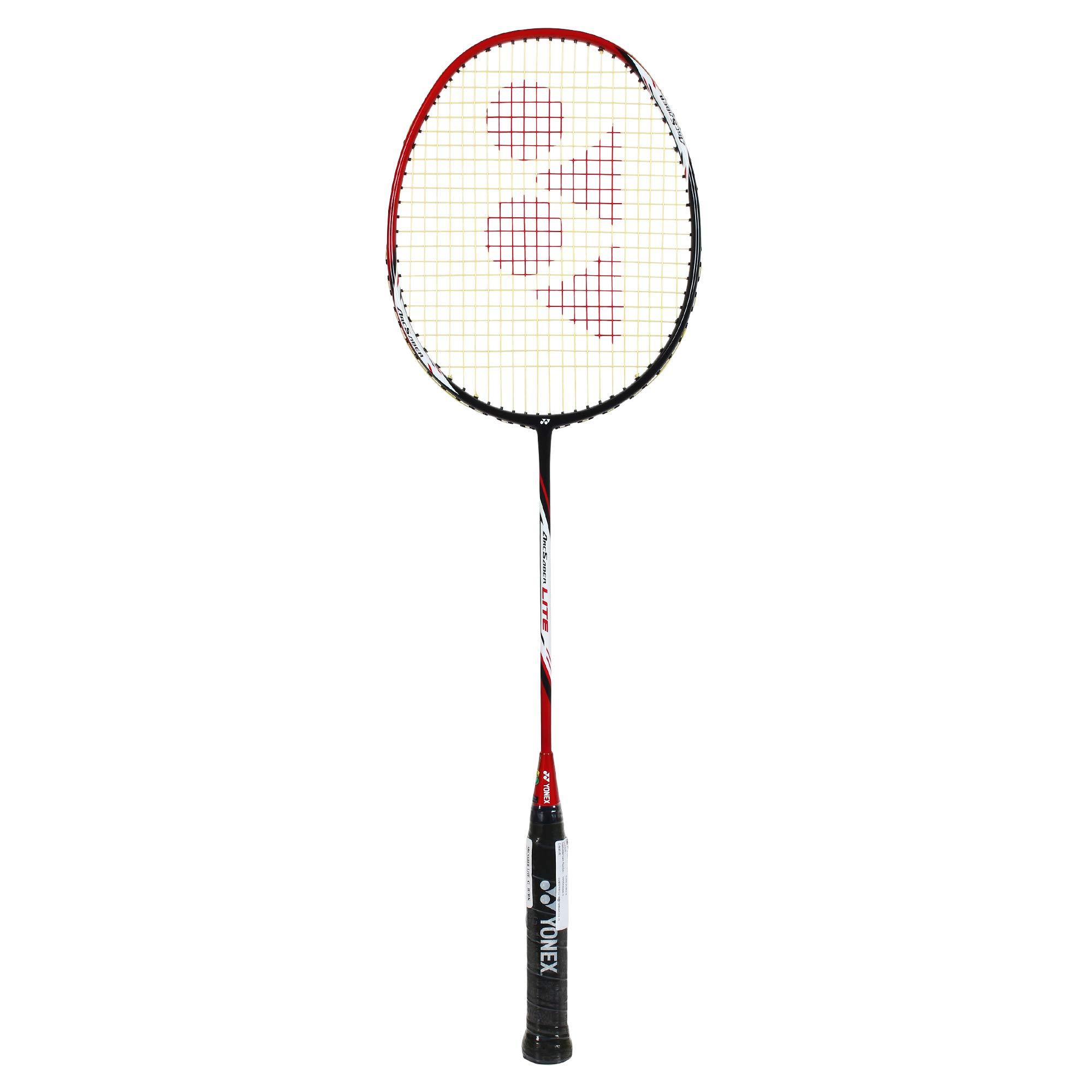 YONEX Arcsaber Lite Badminton Racquet, Black, One Size