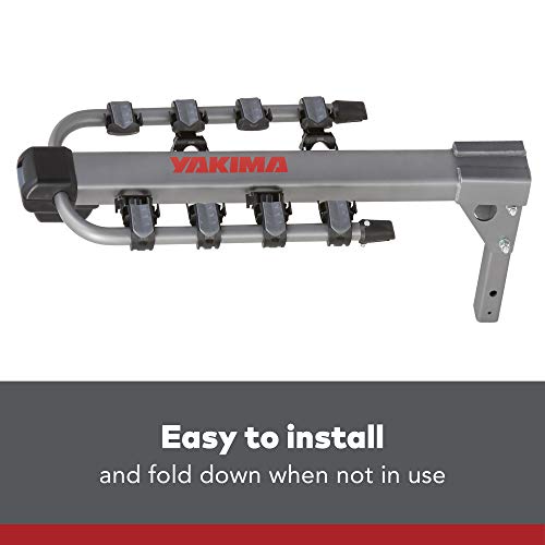 YAKIMA - LongHaul Premium Hitch Bike Rack for RV and Travel-Trailer, 4 Bike Capacity