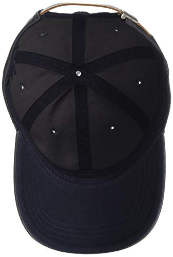 Tommy Hilfiger Men's Cotton Logo Adjustable Baseball Cap, Charcoal, One Size