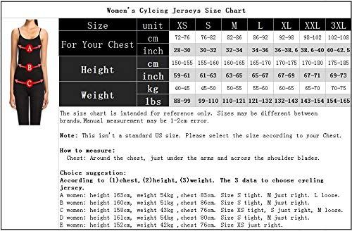 Women's Short Sleeve Cycling Jersey Set Road Bike Shirt Shorts with 3D Padded XL