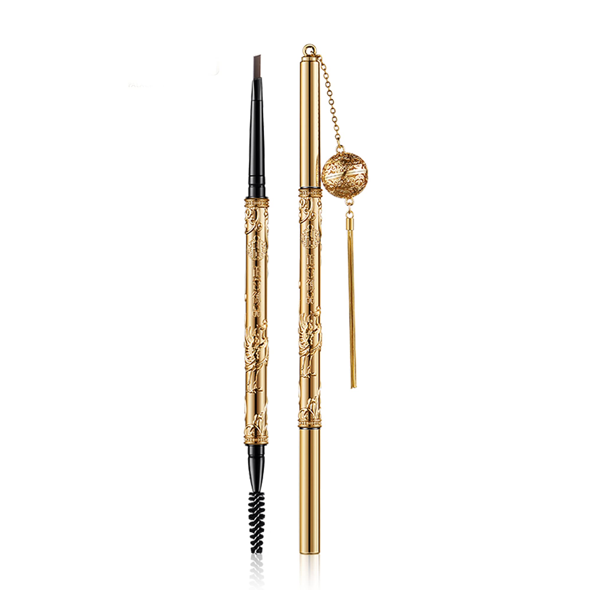 ZEESEA [Palace Identity] Drunken Rhyme Gilt · Delicate Eyebrow Pencil,Sketch-level Small Triangle, Heavy Embossed Barrel Palace Eyebrow Pencil, Long Lasting Beautiful Eyebrow Pencil