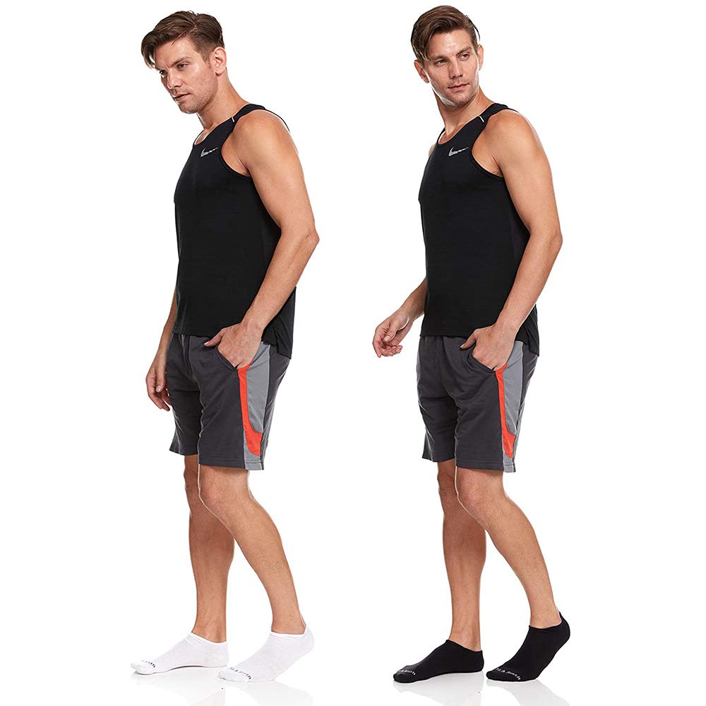 Yacht & Smith 12 Pair Men's Low Cut Ankle Socks Thin Comfortable Lightweight Breathable Wholesale Bulk Sport Socks