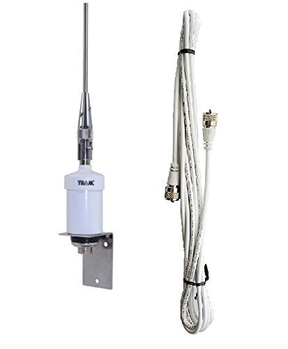 Tram 1602 Marine VHF Antenna 6 dBd SO239 Base with RG58 Coax Cable UHF/PL259 connectors