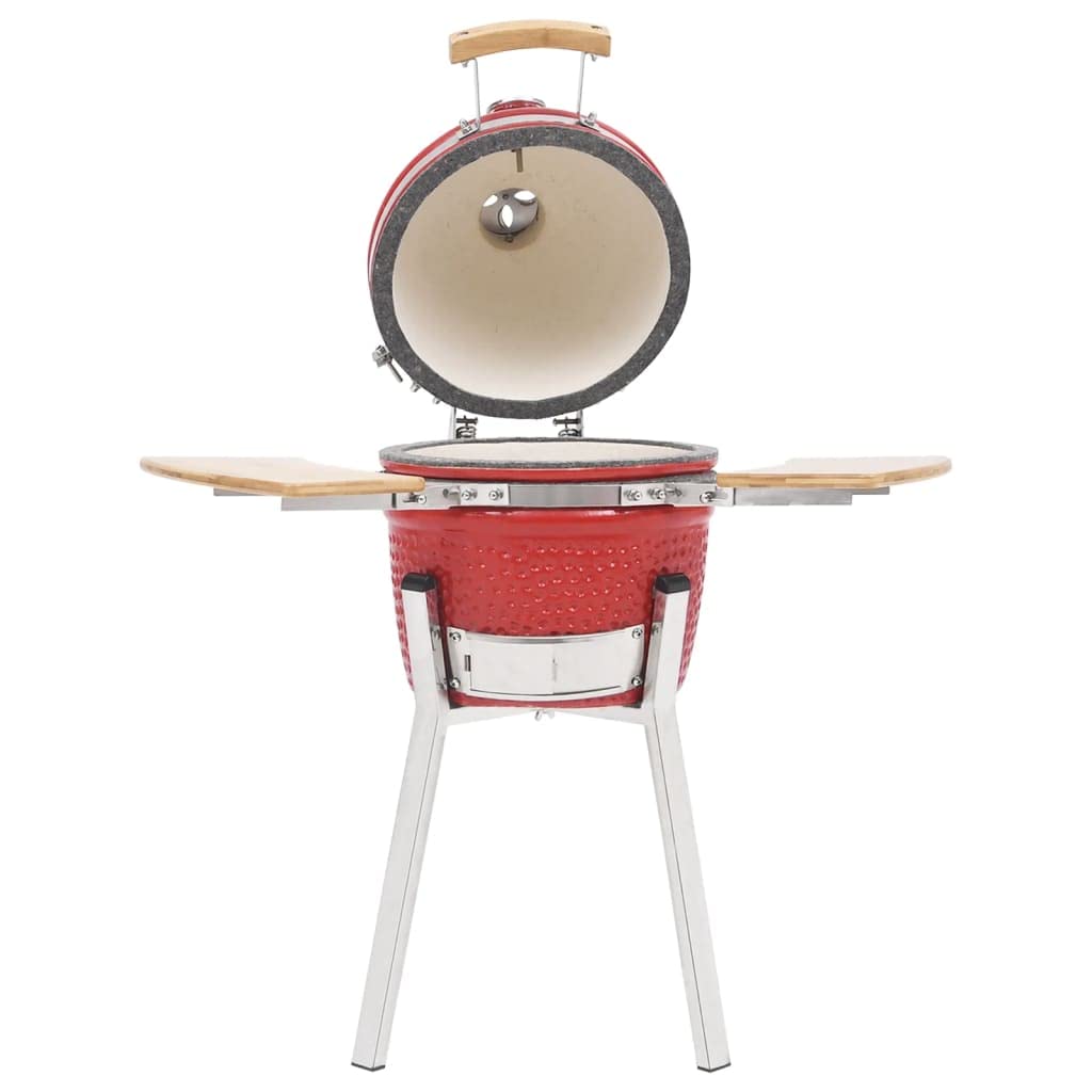 YAFF Kamado Barbecue Grill Smoker Ceramic 29.9"-6097