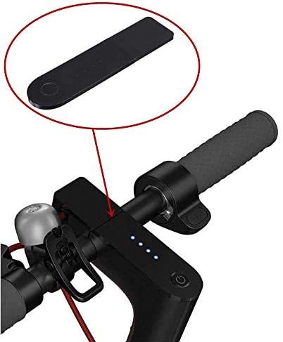 WELLSTRONG Electric Scooter Dashboard Protection Cover Silicone Transparent Waterproof Protective Cover Replacement for Xiaomi Mijia M365/pro