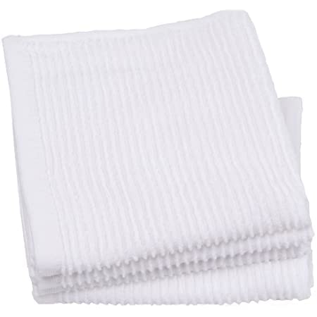 White Bar Mop Cloths Set of 4