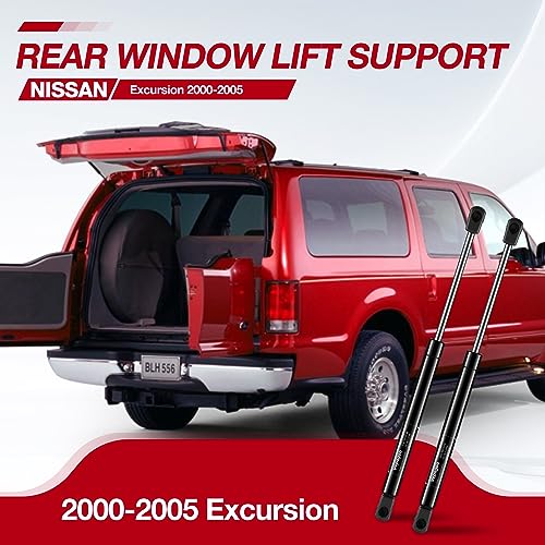 Vepagoo 6421 Rear Window Glass Gas Struts Shocks for Ford-Excursion 2000-2005 1.5" Higher Than OEM, 013960, PM2019EX,Set of 2