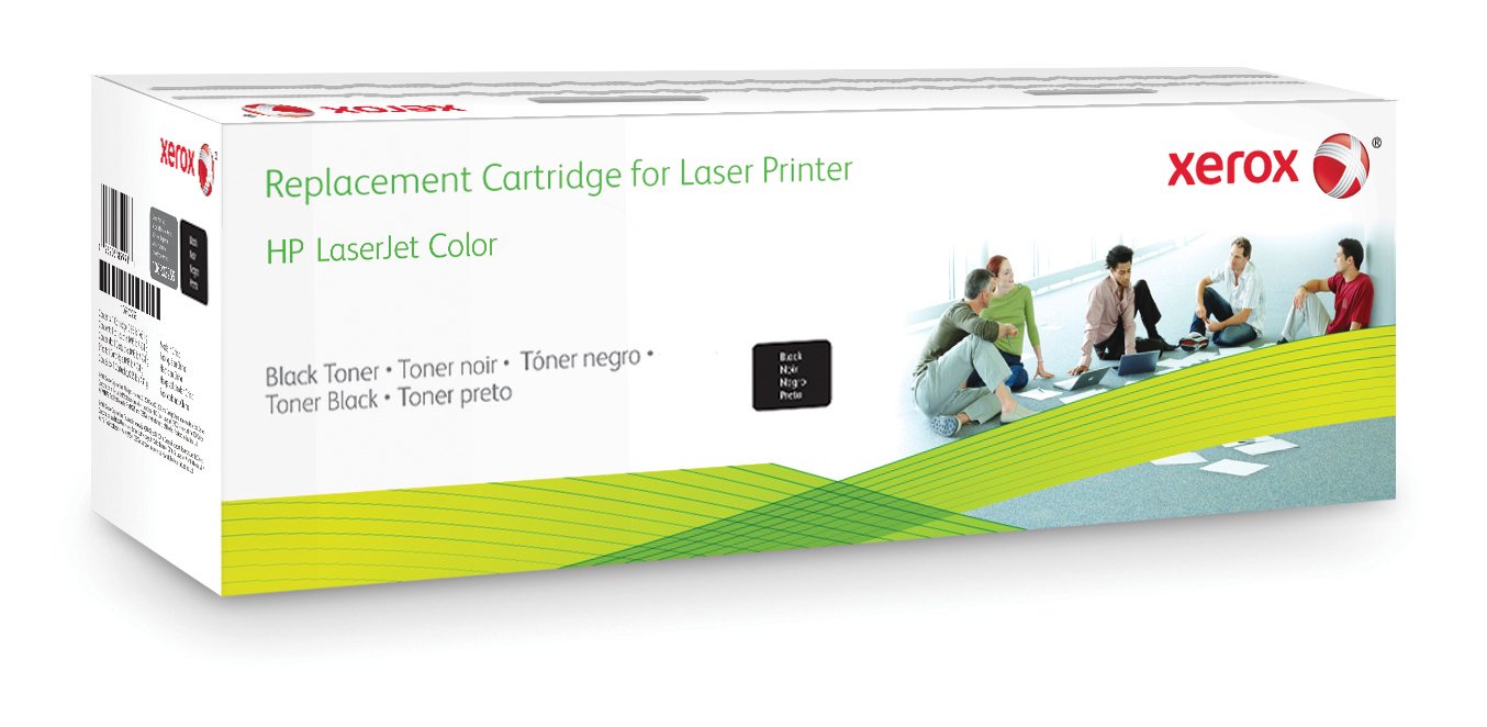 Xerox Remanufactured Black Toner-Cartridge, Alternative for HP CE400A 507A, 5500 Yield (006R03012), Standard