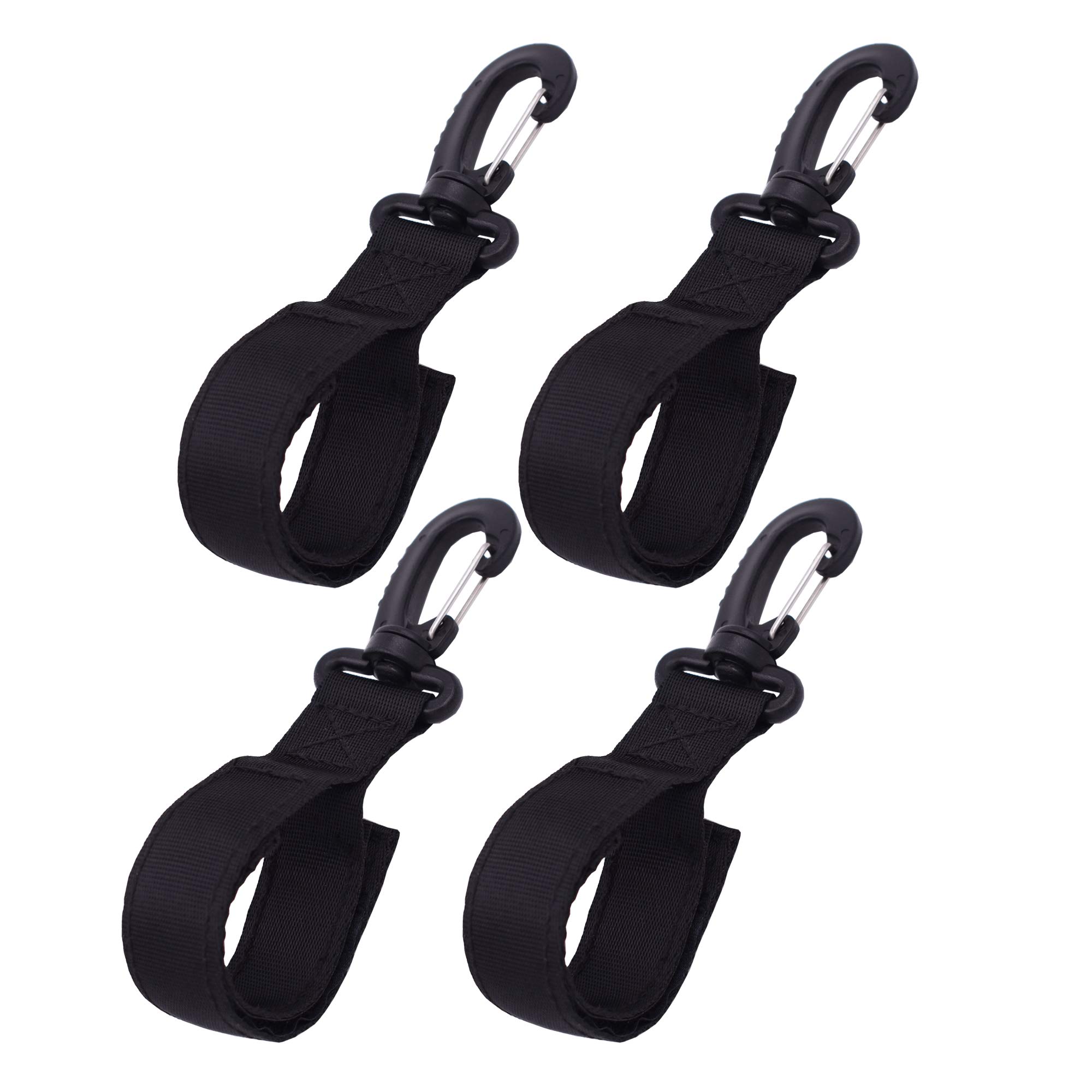 YYST Kayak Paddle Holder Kayak Paddle Clip Kayak Paddle Storage Clip - Attached to Your Pad Eye OR D Rings - Hold Two Paddles - No Paddles Included