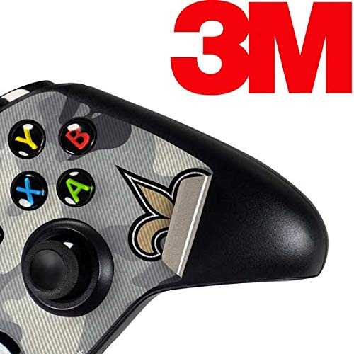 Skinit Decal Gaming Skin Compatible with Xbox One Controller - Officially Licensed NFL New Orleans Saints Camo Design