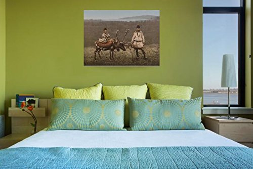 Wall Art Print Entitled Lapper Og Reinsdyr by Celestial Images | 22 x 16
