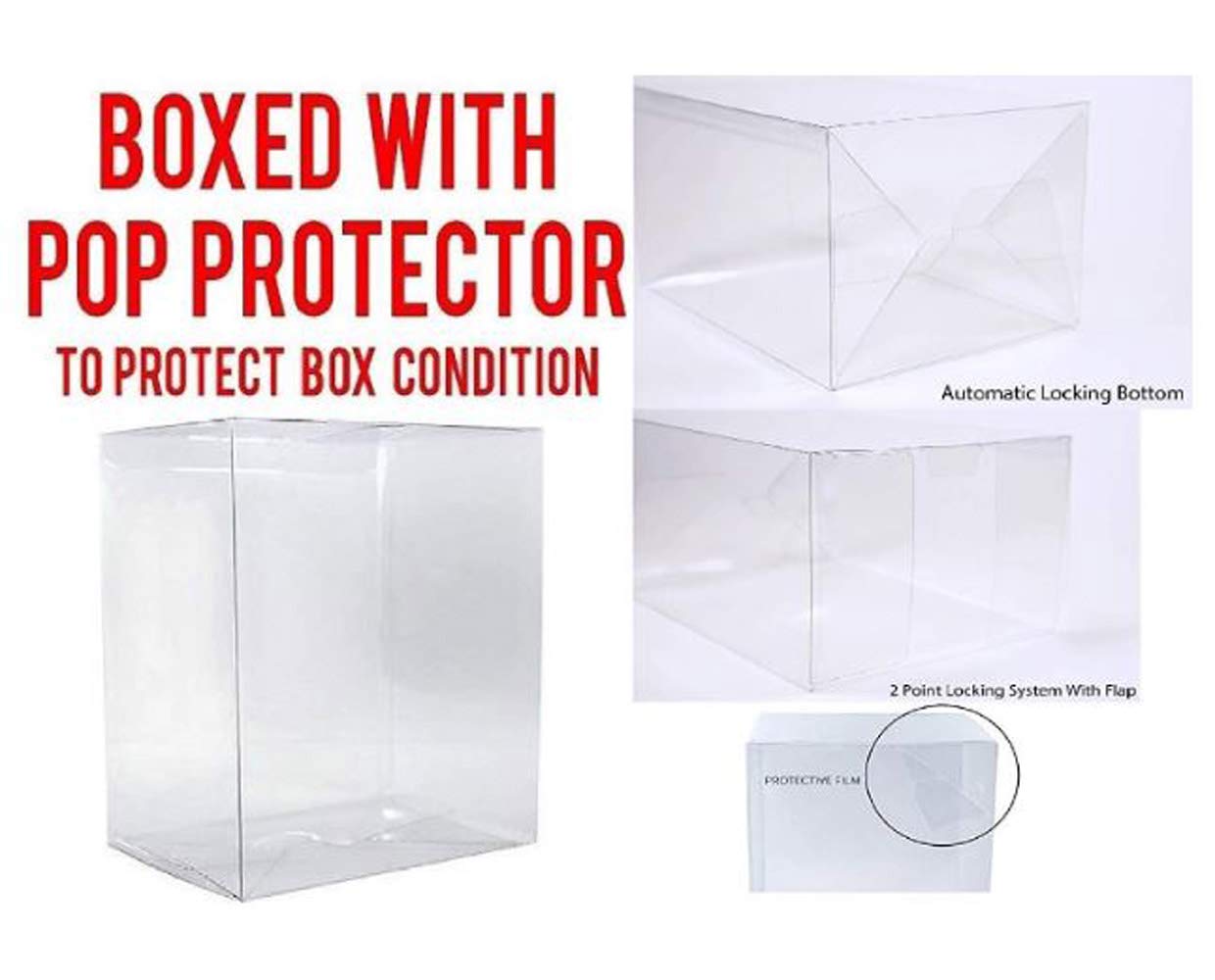 Spider-Man Captain Universe EE Exclusive - Bundled with Pop Protector Box