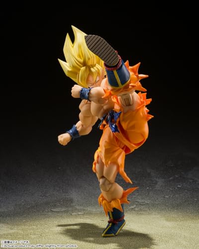 TAMASHII NATIONS - Dragon Ball Z - Super Saiyan Son Goku -Legendary Super Saiyan-, Bandai Spirits S.H.Figuarts Action Figure