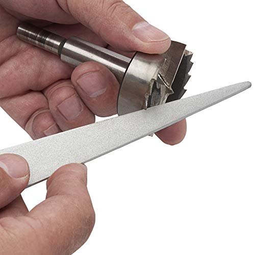 Trend 6-Inch Fine Diamond Taper File for Sharpening Curved and Hard-to-Reach Surfaces, DWS/TF6/F
