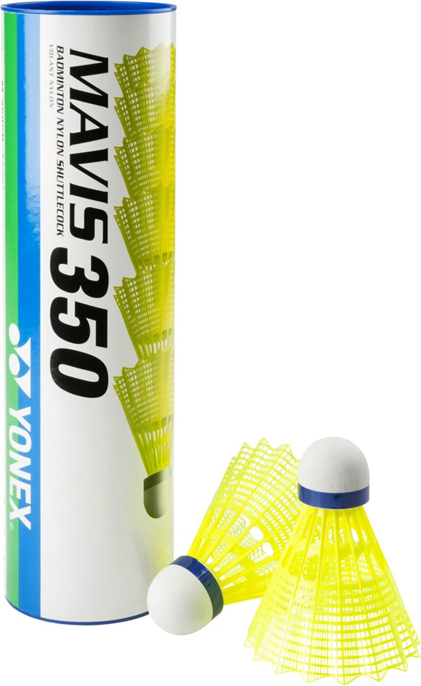 YONEX Mavis 350 Yellow Slow Speed Nylon Shuttlecock