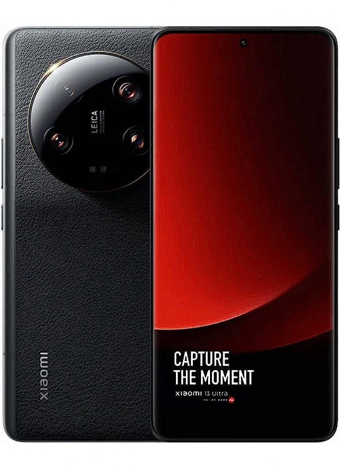 Xiaomi Mi 13 Ultra 5G 256GB 12GB Factory Unlocked (GSM Only | No CDMA - not Compatible with Verizon/Sprint) China Version - Black