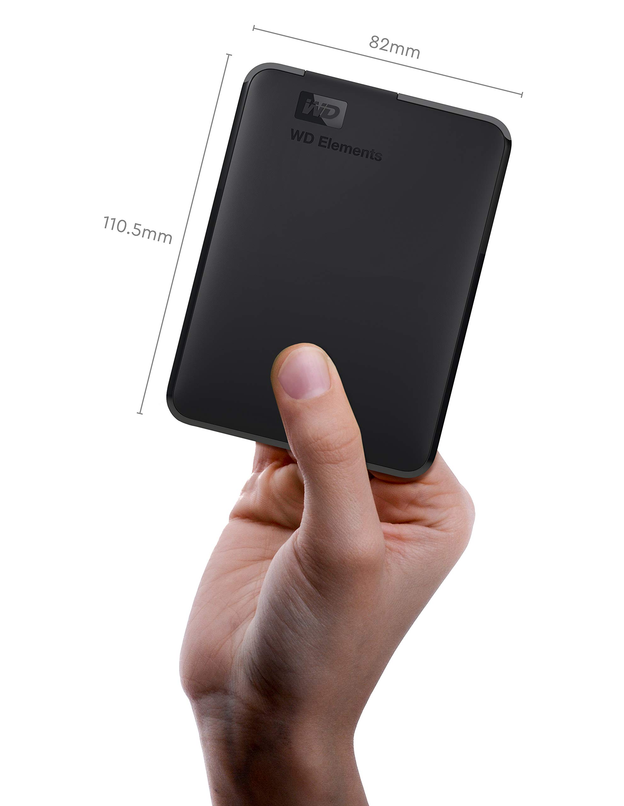 Western Digital WD 4TB Elements Desktop Hard Drive - USB 3.0 - WDBWLG0040HBK-NESN Bundle with WD 2TB Elements Portable External Hard Drive - USB 3.0 - WDBU6Y0020BBK