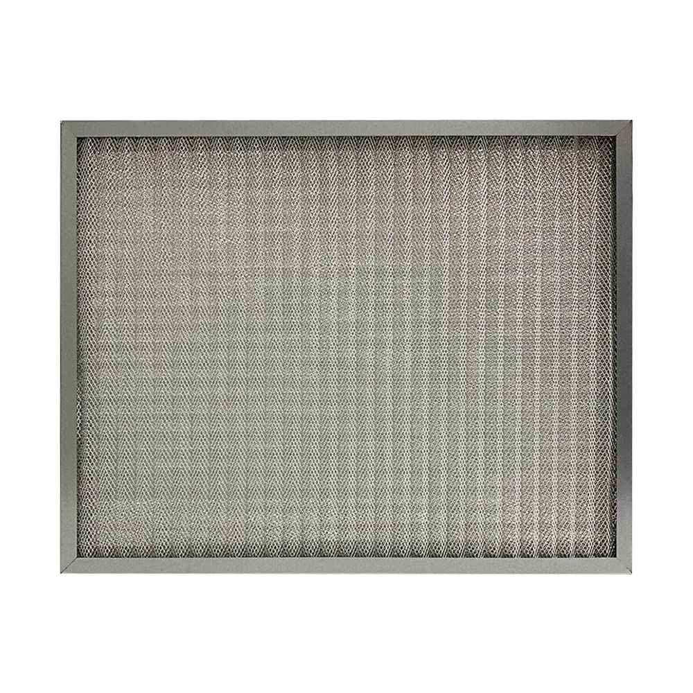 Washable Aluminum Metal Mesh Air Filter 20" x 25" x 2" Pkg Qty 2