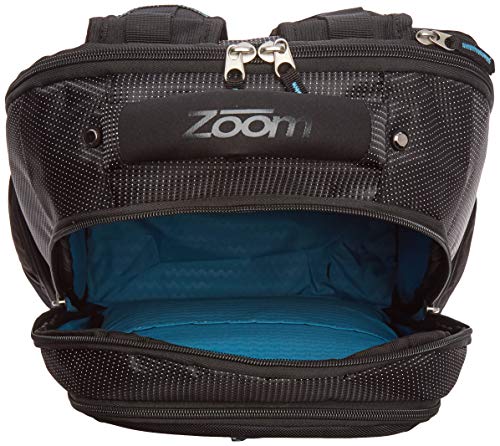 Zoom Checkpoint-Friendly 15" Laptop Computer Backpack Bag Black