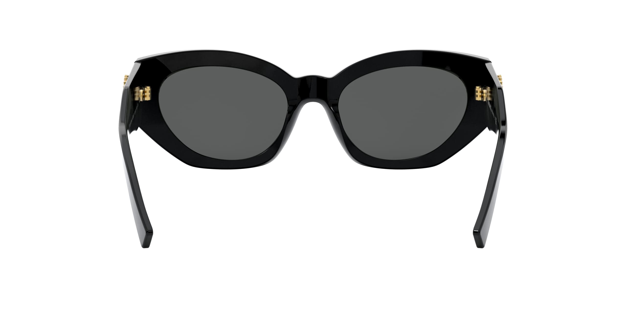 Versace Woman Sunglasses Black Frame, Dark Grey Lenses, 54MM
