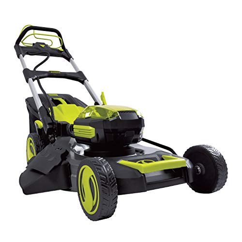 Sun Joe iON100V-21LM-CT 21-Inch 100-Volt Max Lithium-Ion Cordless Self-Propelled Lawn Mower, Tool Only (Battery and Charger Not Included)