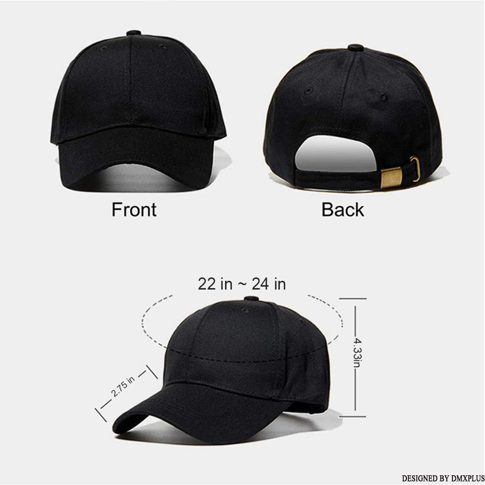 Weytff Dad Hat Retro Baseball Cap Women Want ME Fish Fear ME Gray Embroidered Unconstructed Snapback Hat