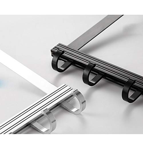ZILZAL Metal Hooks for Hanging Movable Hook Behind The Punch-Free Door, Coat Hook on The Door, Hat on The Wall, Clothes Hanger, Wall Shelf Shelf