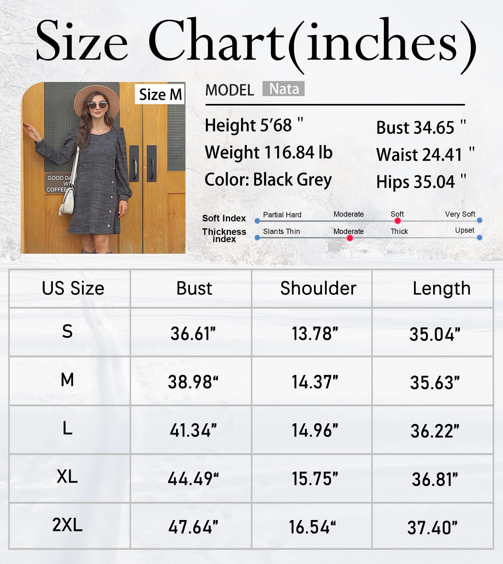 XIEERDUO Womens Long Sleeve Dresses Christmas Sweater Dress For Leggings Tunic Xmas Green S