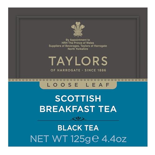 Taylors of Harrogate Scottish Breakfast Loose Leaf, 4.41 Ounce Carton