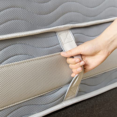 ZINUS 14 Inch Green Tea Cooling Gel Memory Foam Hybrid Mattress, Queen, Pocket Innersprings for Motion Isolation, Mattress in A Box