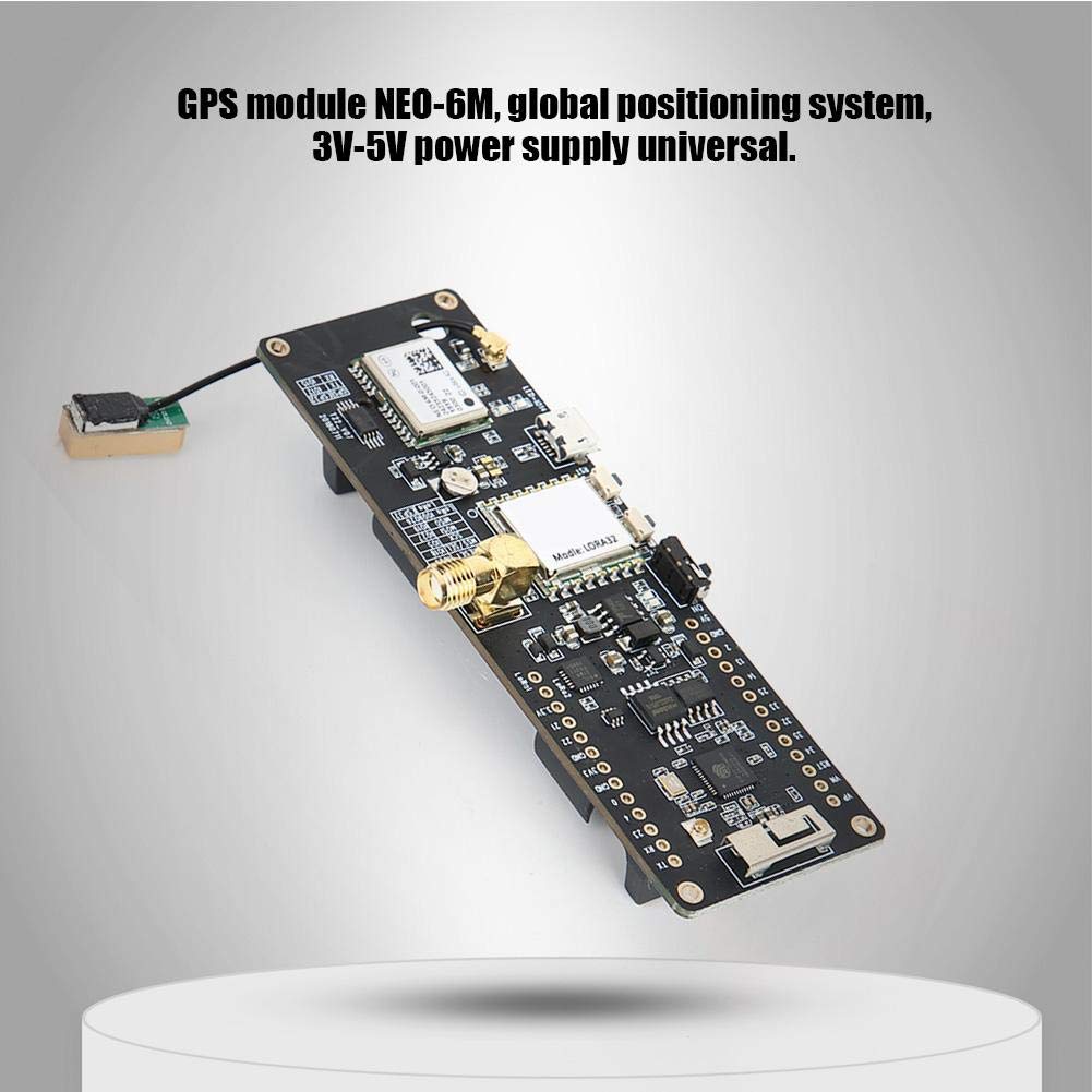 WiFi Module Development Board, for TTGO T-Beam ESP32 915Mhz WiFi GPS Module with Battery Base Development Board