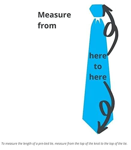 tiemart Pretied Zipper Ties Easy On Zip Up (20 Inch, Black Skinny)
