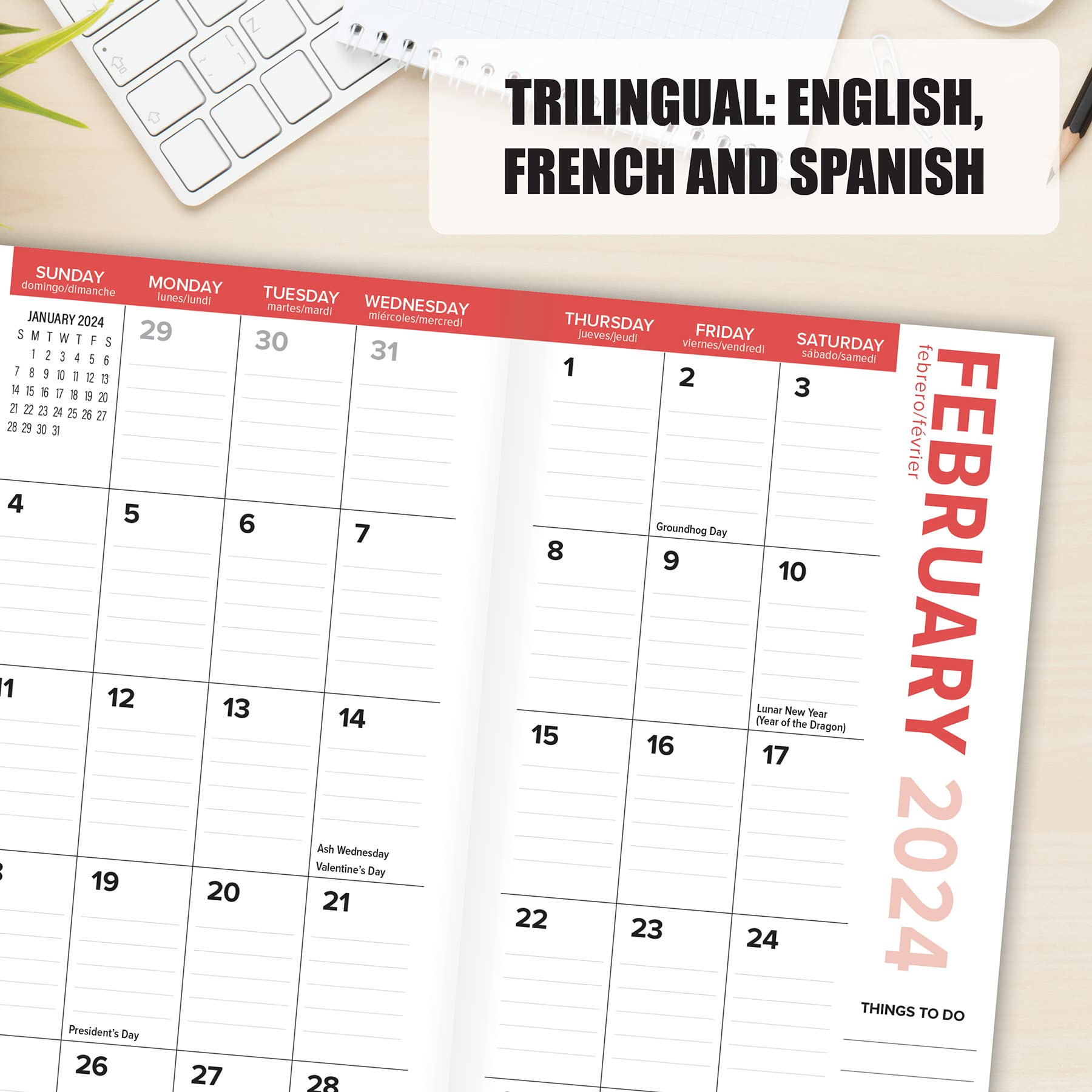 Willow Creek Press Italy 2-Year January 2024 - December 2025 Monthly Pocket Planner (3.5" x 6.5")