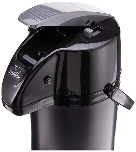 Zojirushi Premier Air Pot Beverage Dispenser, Matte Black