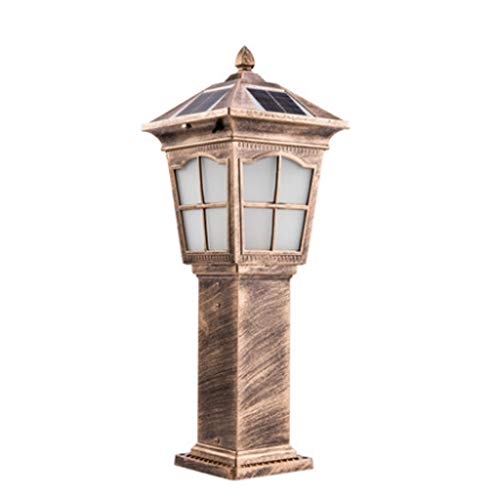 XMMDD Solar Garden Light, European-Style Garden Led Home Outdoor Garden Waterproof Grass Lamp