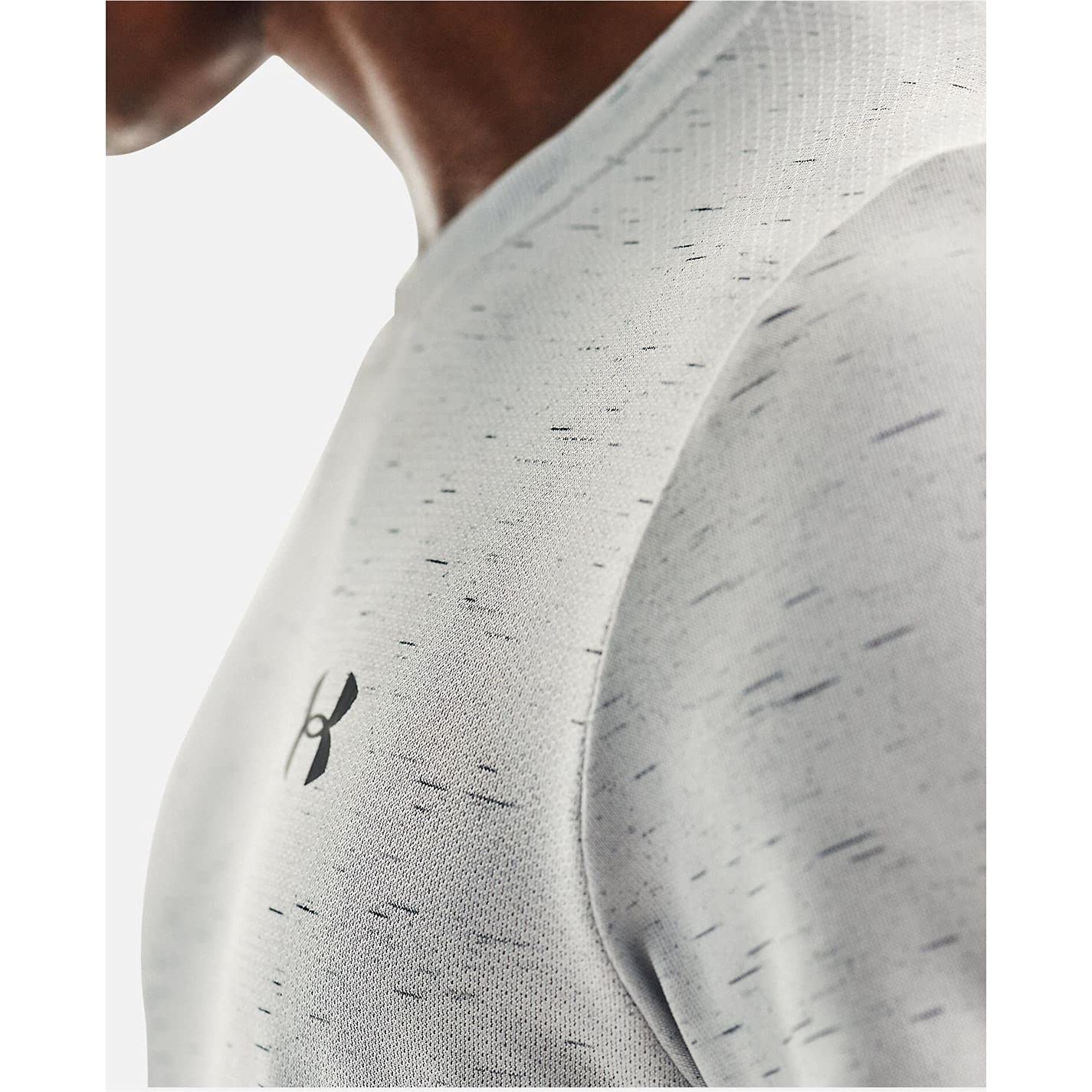 Under Armour Men's UA Seamless Short Sleeve MD Gray